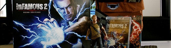 Sony shows off what's inside the InFamous 2: Hero Edition | VG247
