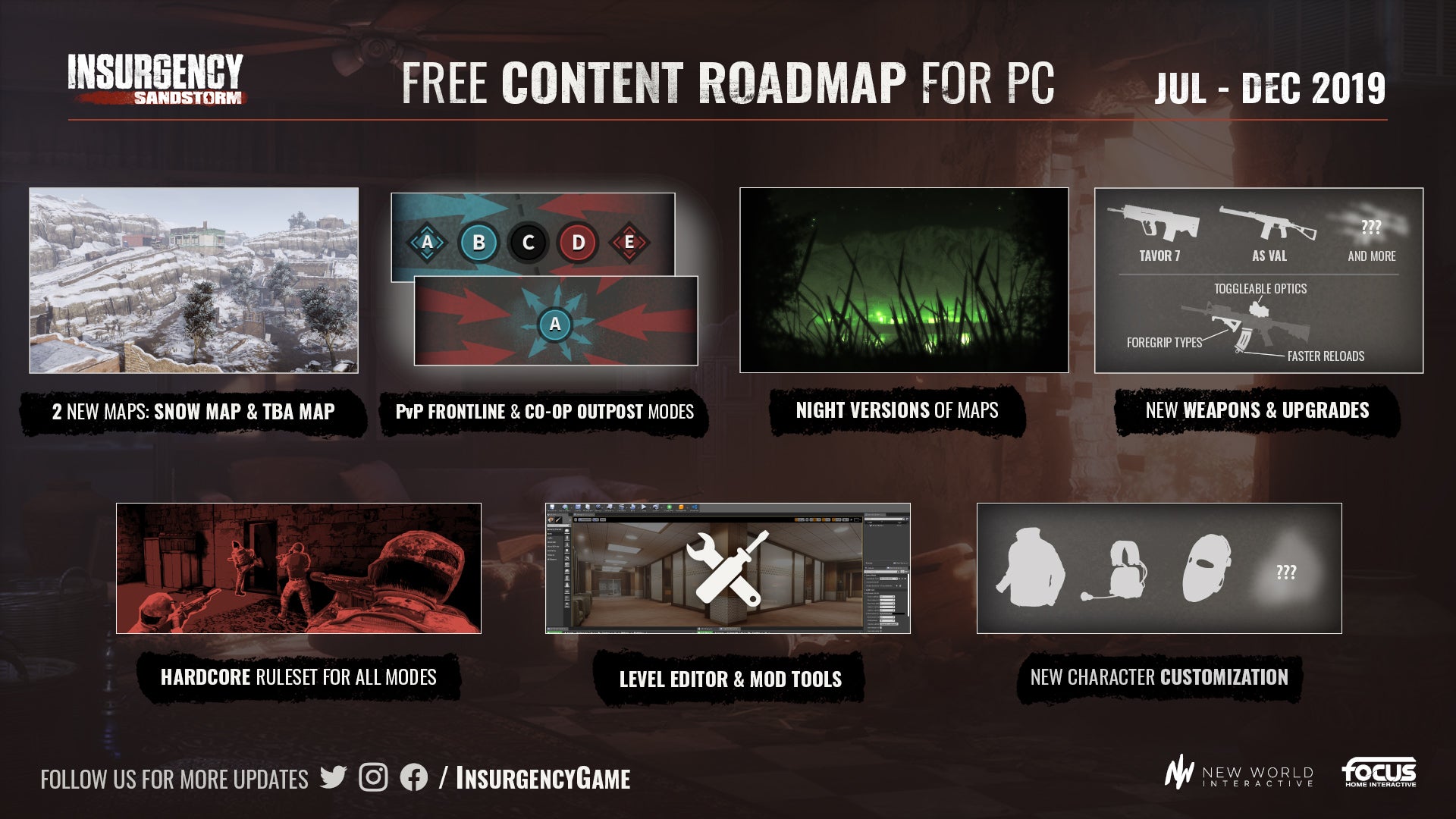 Insurgency: Sandstorm roadmap promises new locations, weapons, modes ...
