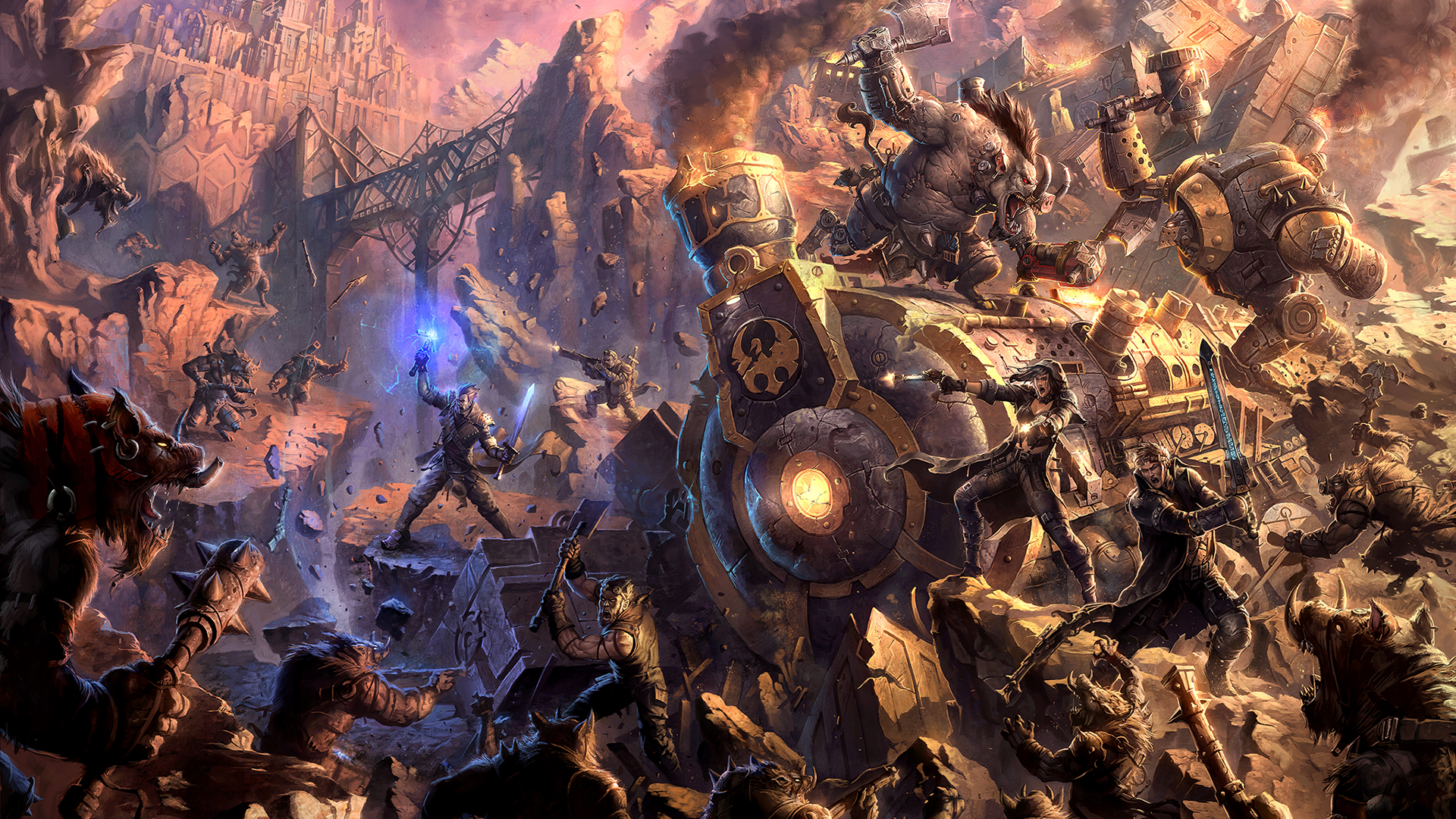 Iron Kingdoms mixes Warhammer’s battles with D&D’s roleplaying in an ...