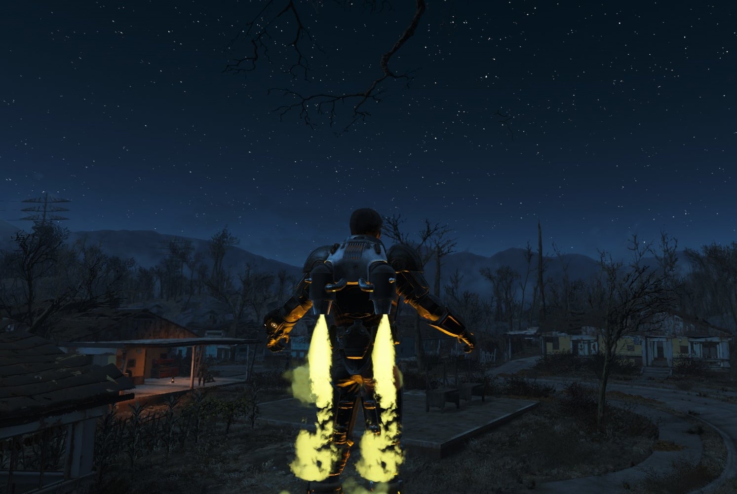Fallout 4: no Power Armor? You can still use the jetpack with the help ...