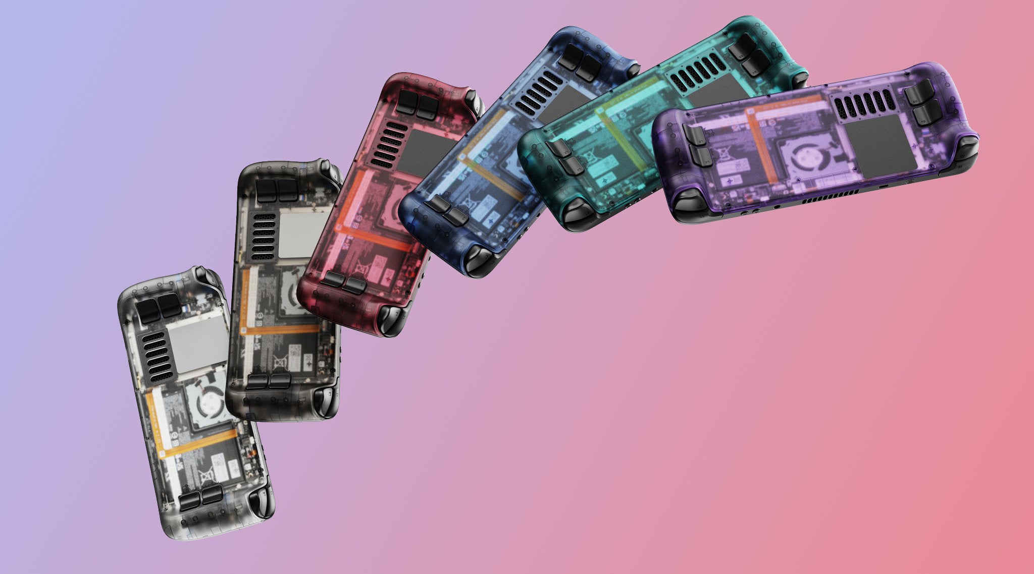 Don some serious retro vibes with these £15 translucent Steam Deck ...