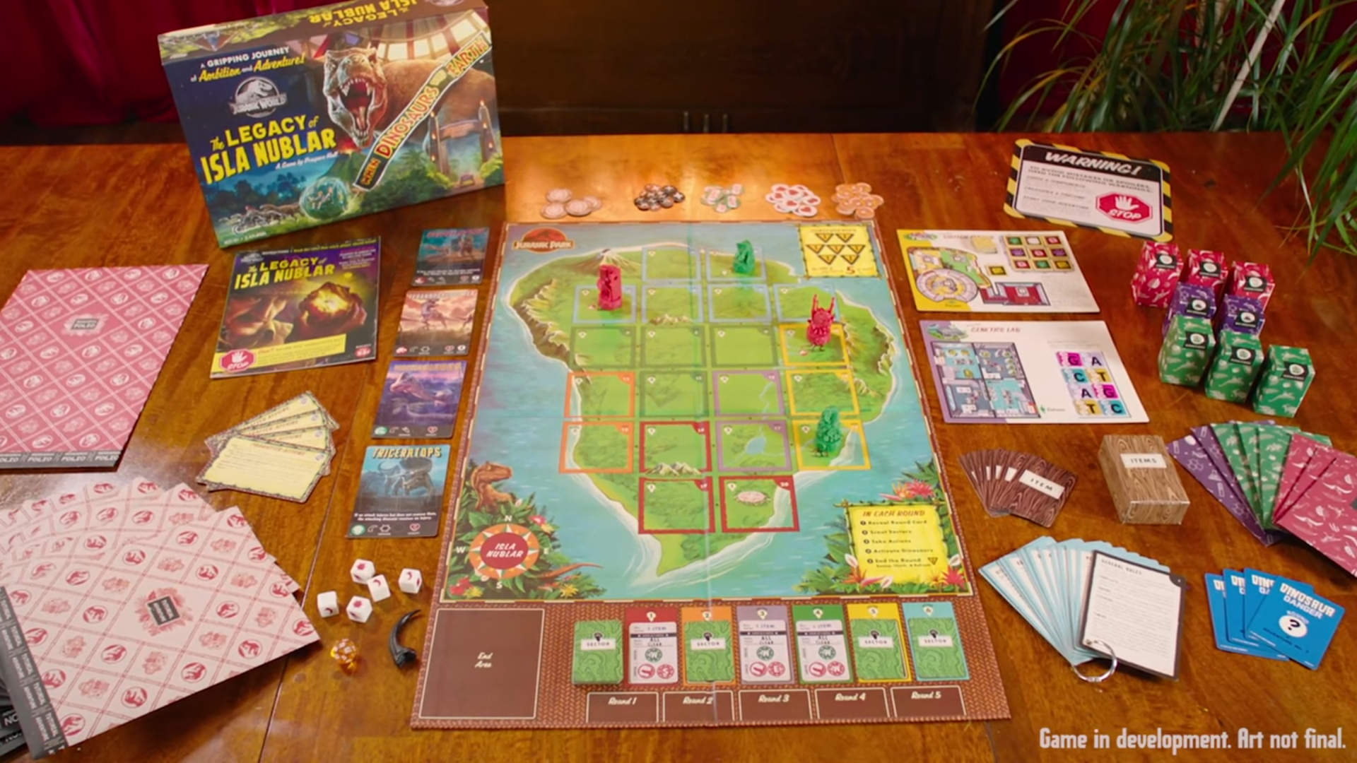 Jurassic World Game Board Jurassic Park: Survival – Everything We
