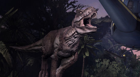 T Rex Jurassic Park The Game