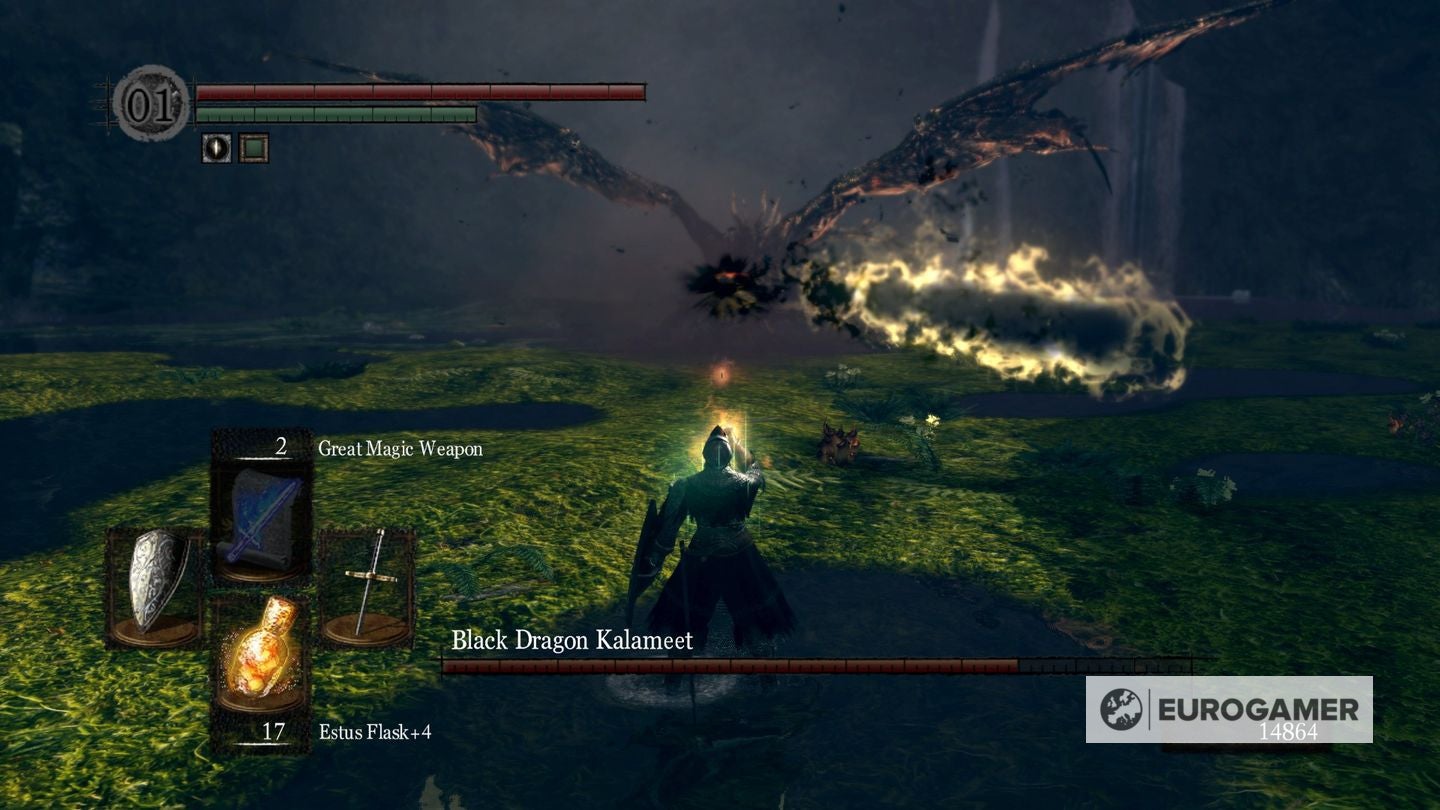 Dark Souls - Kalameet boss strategy, and where to use the Crest Key to ...