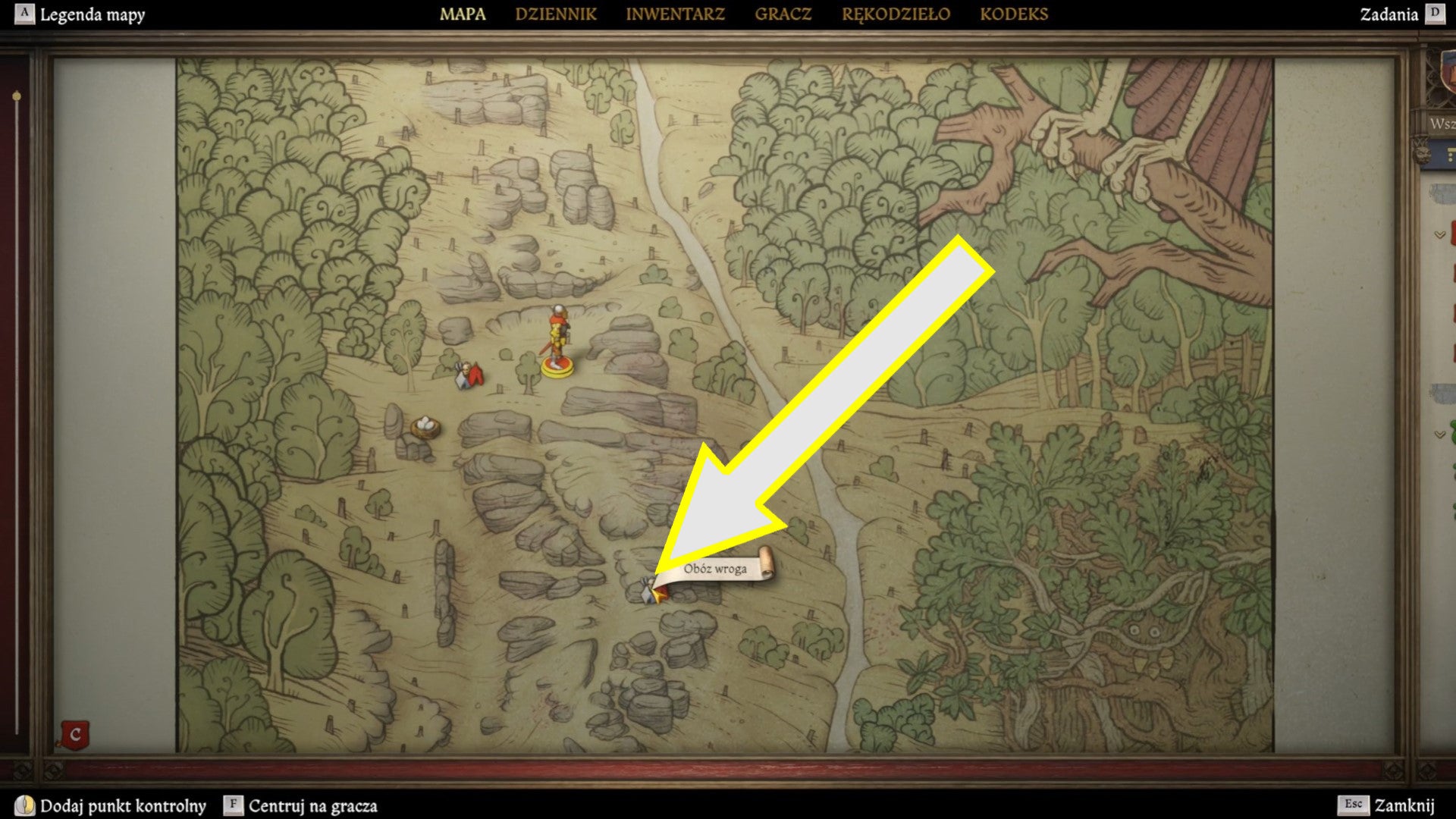 Kingdom Come Deliverance 2 - parobek Waszek, mapa, skarb w Apolenie ...