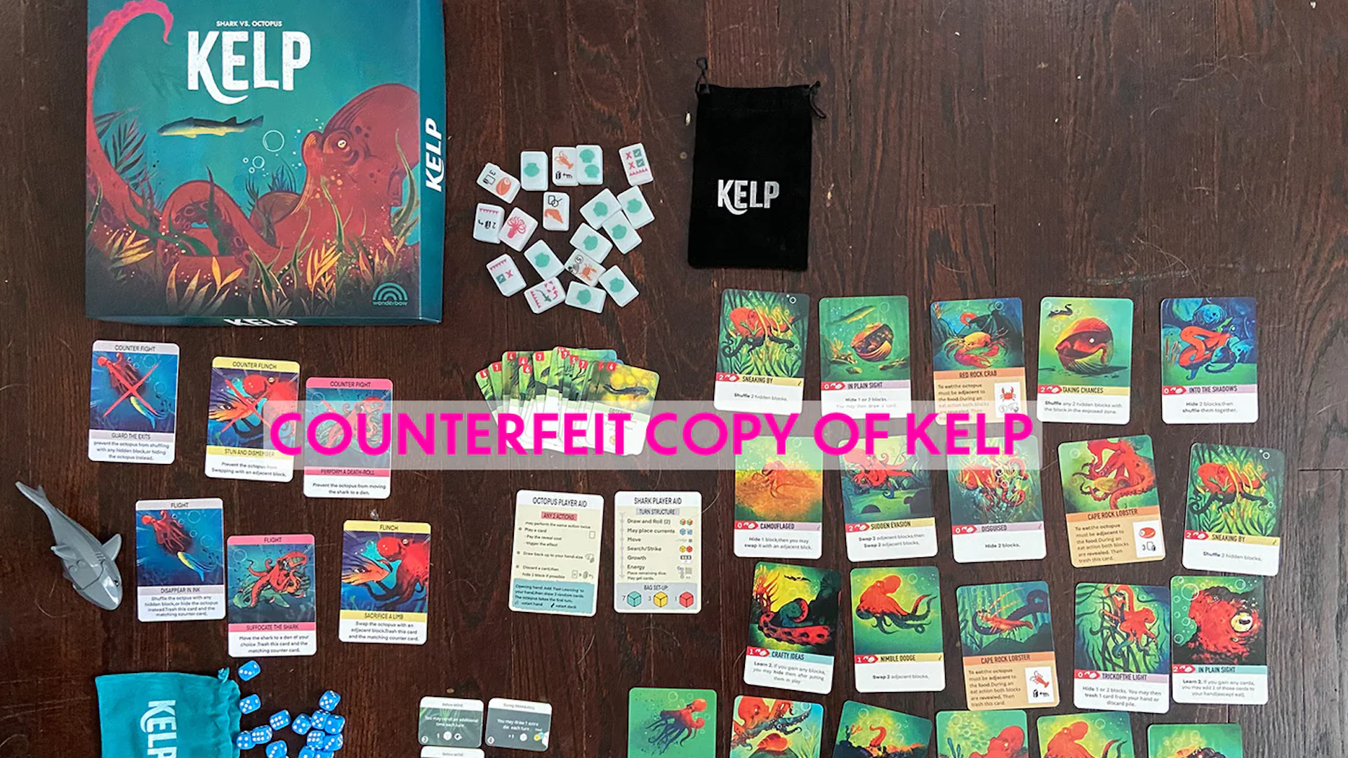 Kelp maker urges players not to purchase counterfeit board games ...