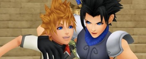 Kingdom Hearts Birth By Sleep Aqua And Zack Zack Fair (Kingdom Hearts