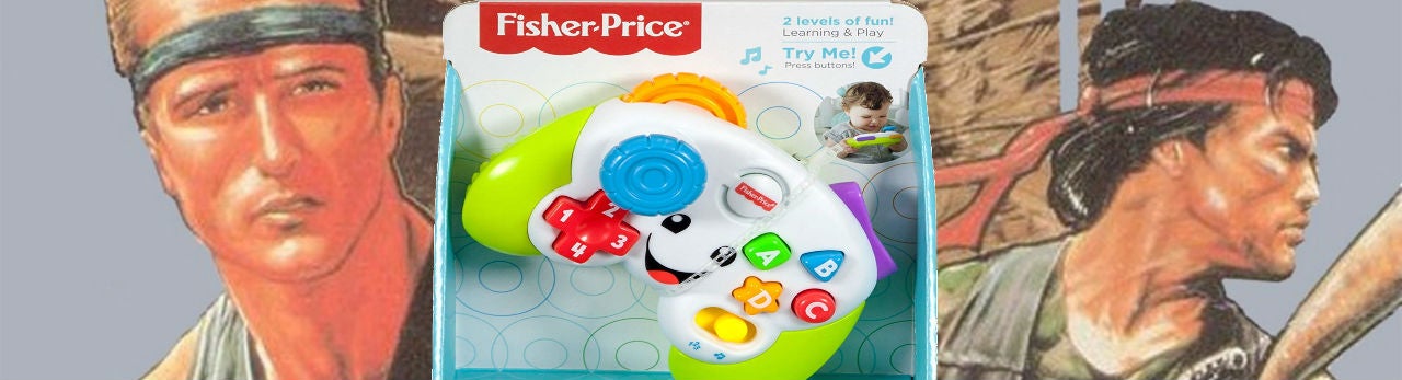 The Famed Konami Code from Contra Works on a New Fisher Price Toy | VG247