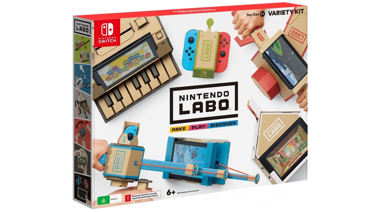 Nintendo Labo lets you see through the Joy-Con's hidden camera ...