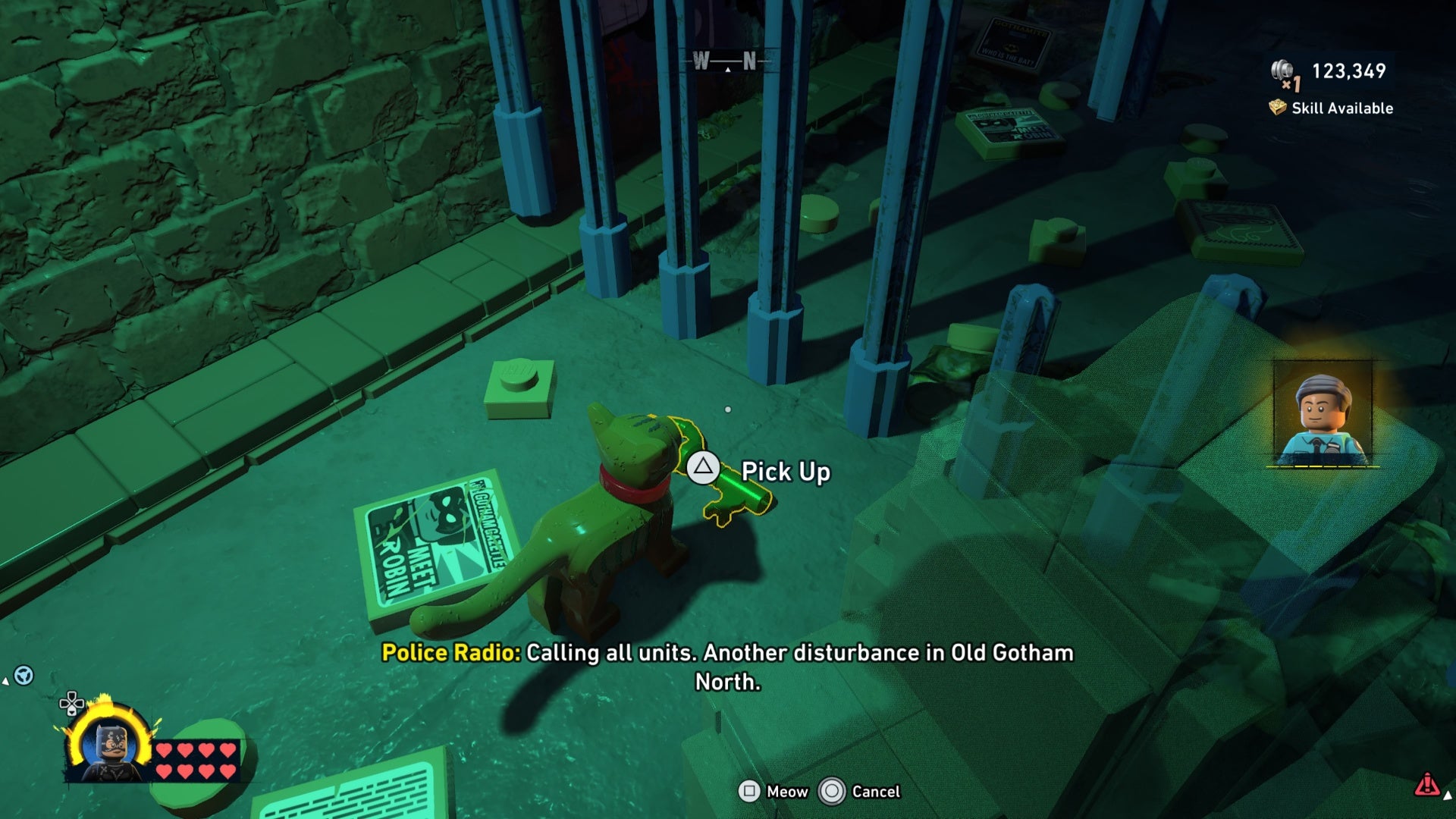 Old Gotham North Riddler puzzle solutions in Lego Batman Legacy of the ...