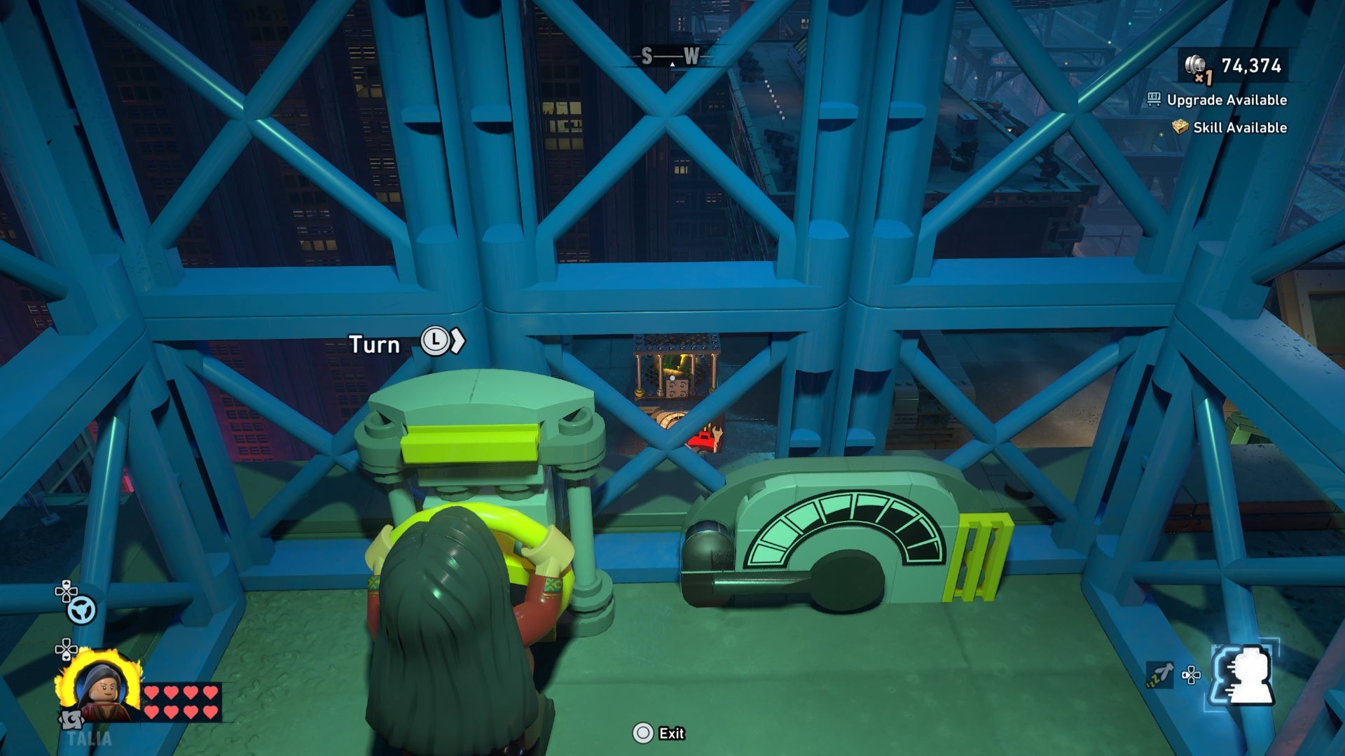 Old Gotham West Riddler puzzle solutions in Lego Batman Legacy of the ...