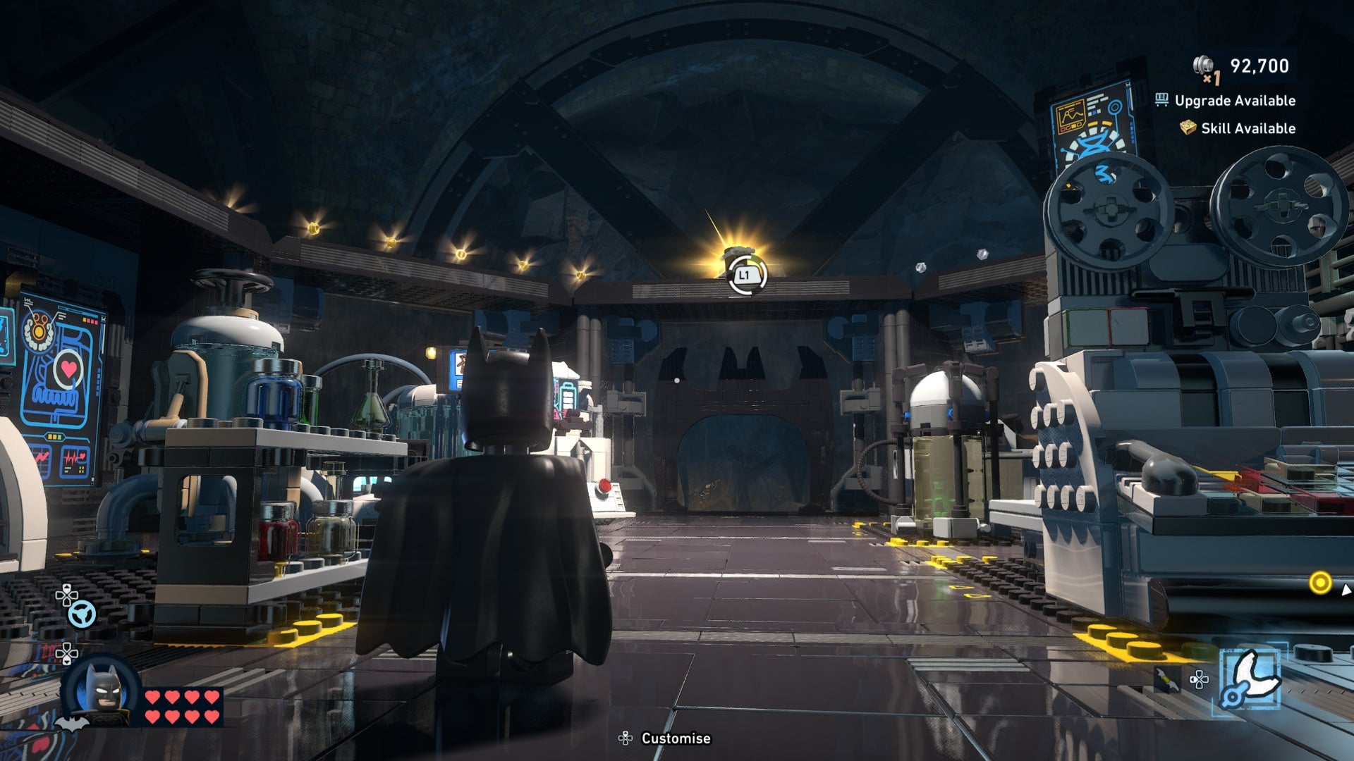 All Batcave Minikit locations in Lego Batman Legacy of the Dark Knight ...