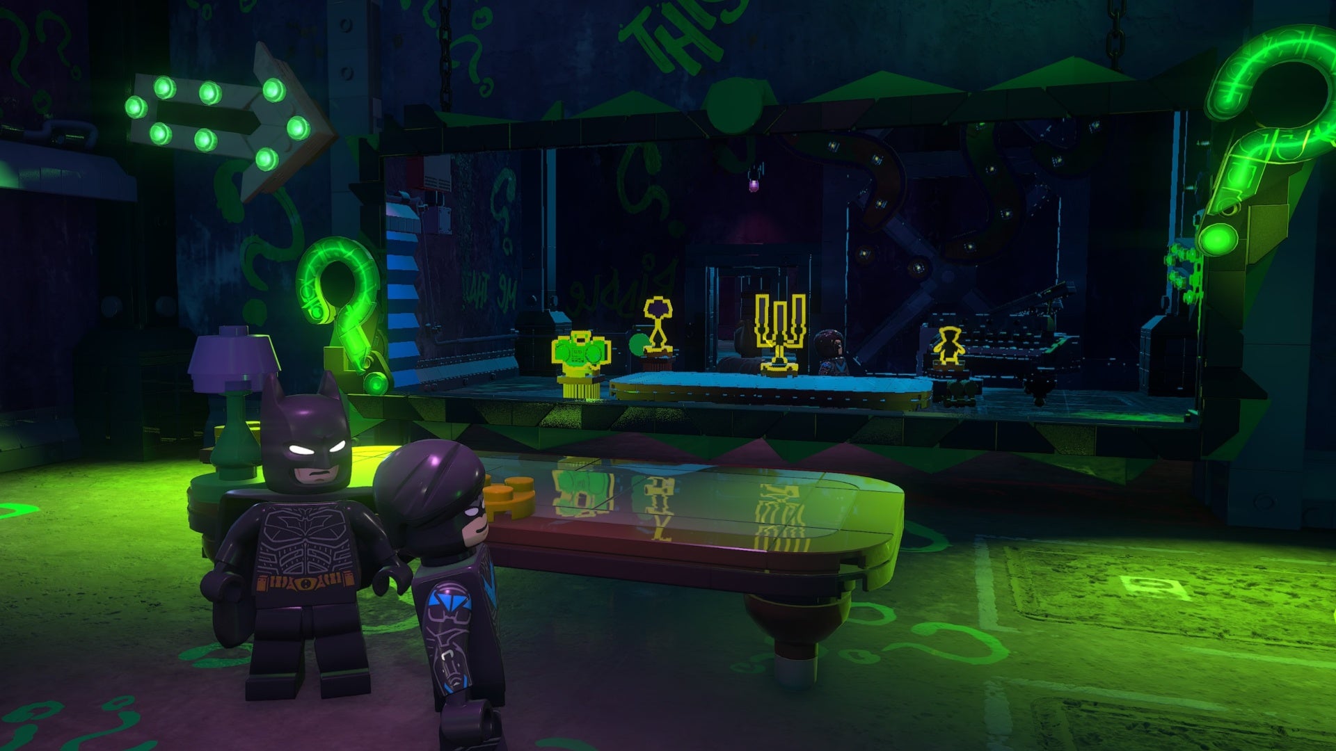 Cauldron North Riddler puzzle solutions in Lego Batman Legacy of the ...
