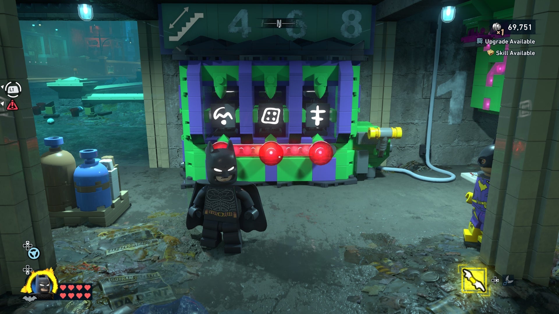Cauldron South Riddler puzzle solutions in Lego Batman Legacy of the ...