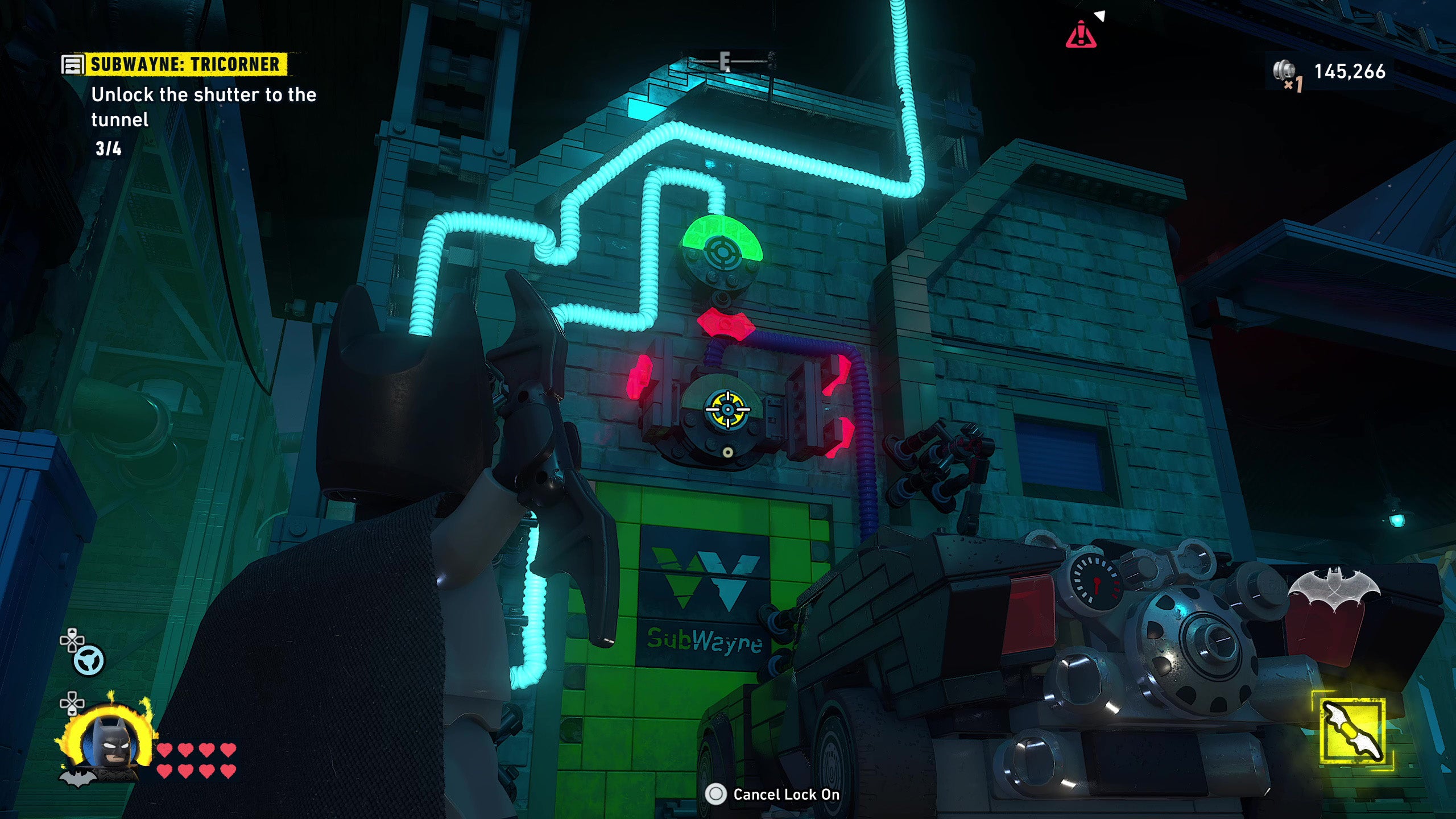 How to unlock all SubWayne fast travel locations in Lego Batman | Rock ...