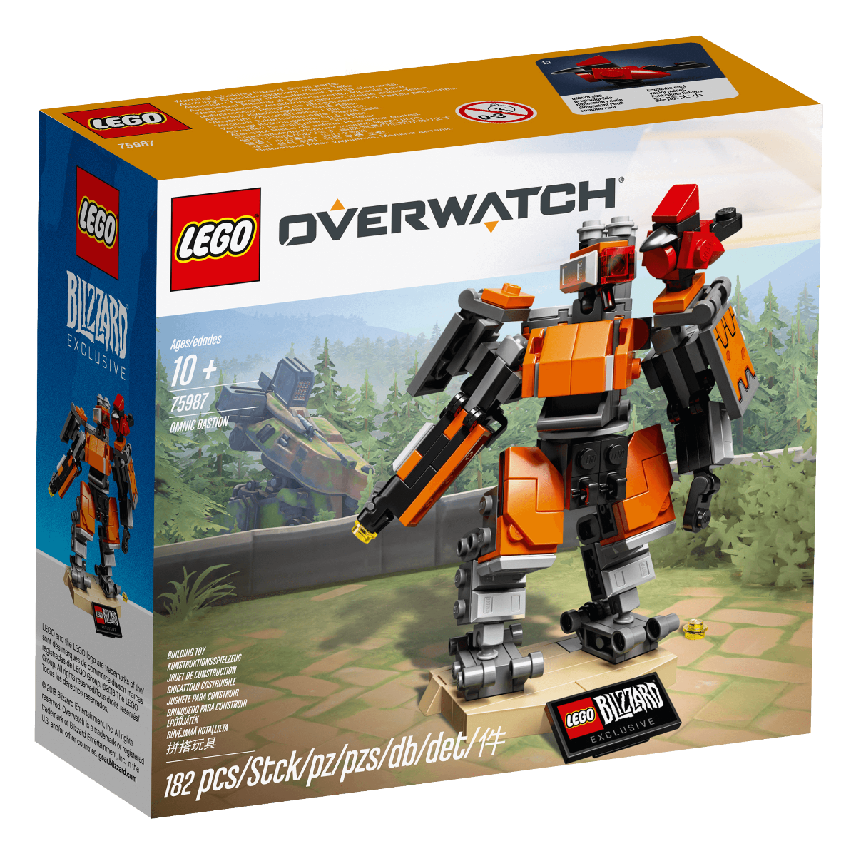 Here's our first look at Overwatch's Tracer in Lego form | Eurogamer.net
