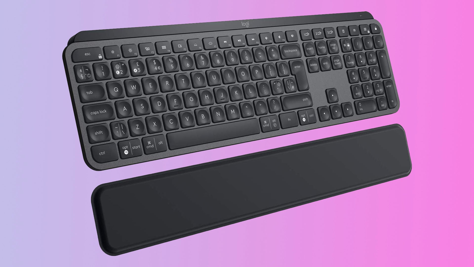 Save £40 on the Logitech MX Keys from Amazon (and get a free wristrest ...