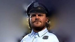Looks like Jack Black is Officer Dick in Tony Hawk's Pro Skater 1 & 2 ...