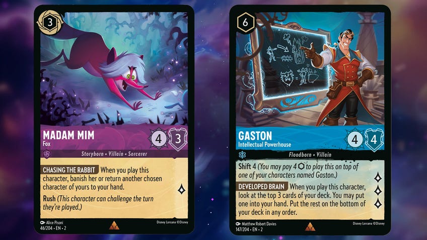 Lorcanas Second Set Rise Of The Floodborn Builds Upon The Disney Card