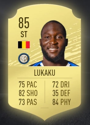 Romelu Lukaku sure doesn't like his FIFA 21 rating | Eurogamer.net