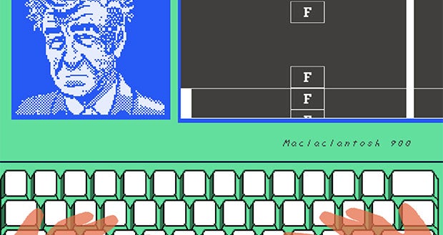 David Lynch typing game | Rock Paper Shotgun