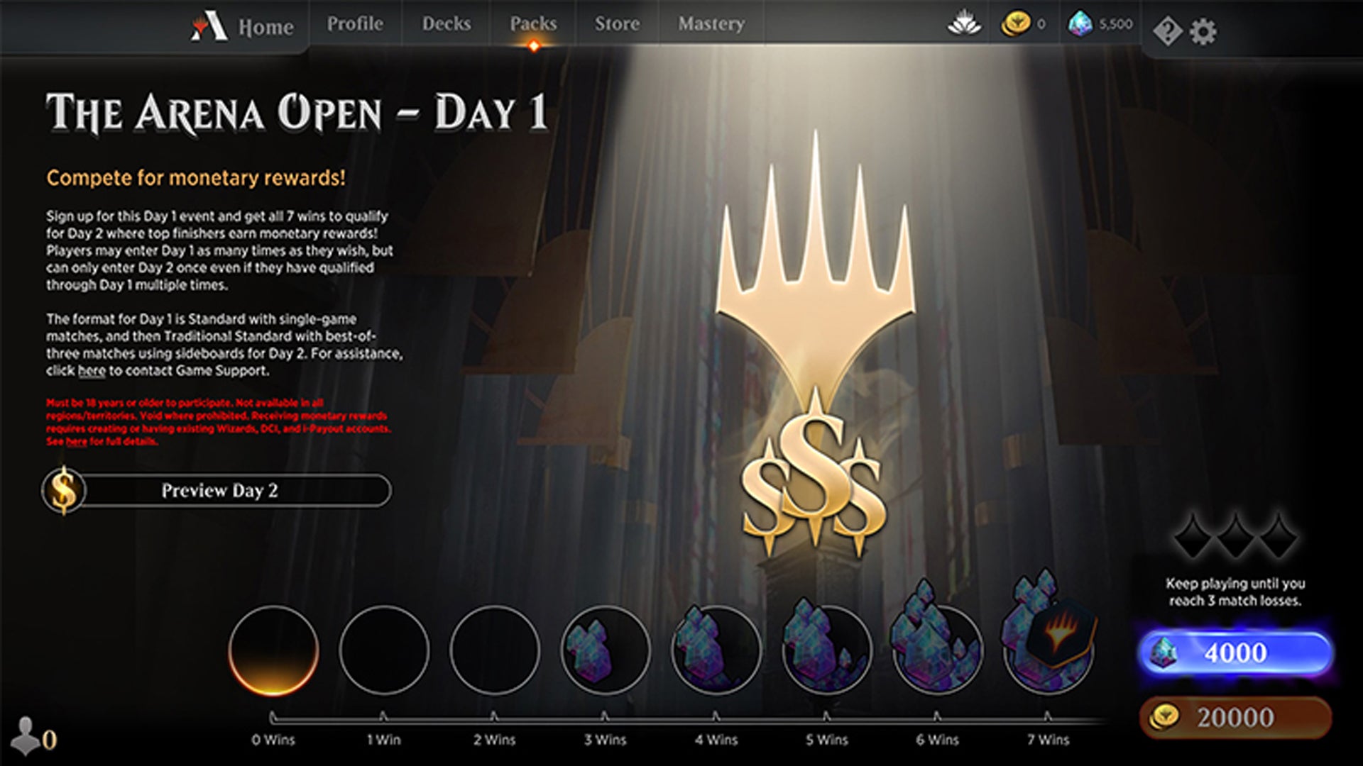 Magic: The Gathering Arena is holding a new Open tournament where ...