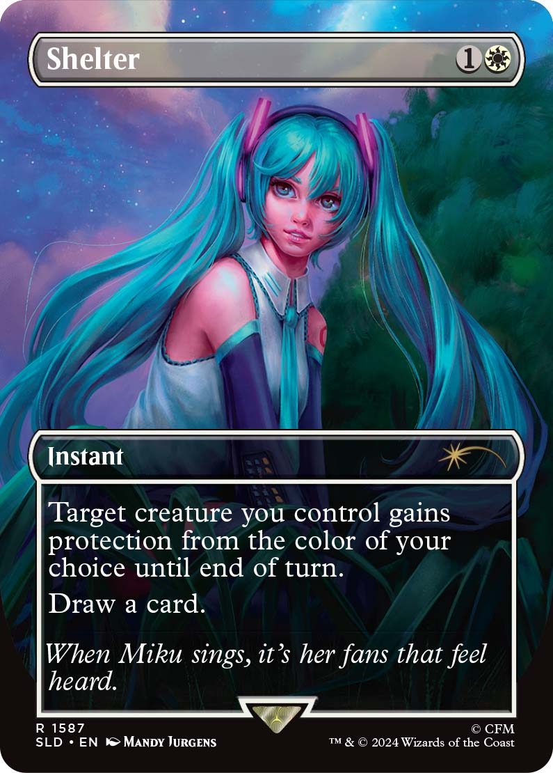 Virtual pop star Hatsune Miku is coming to Magic: The Gathering ...
