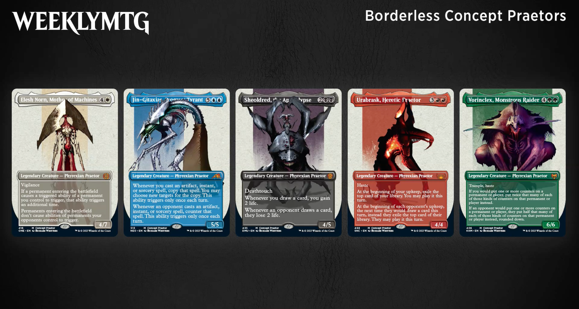 MTG’s Phyrexia: All Will Be One set promises to kill five important ...