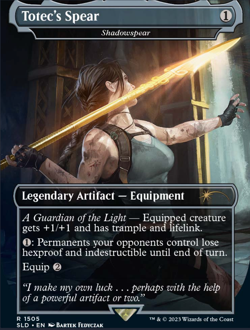 Tomb Raider and MTG crossover includes an all-new Lara Croft commander ...