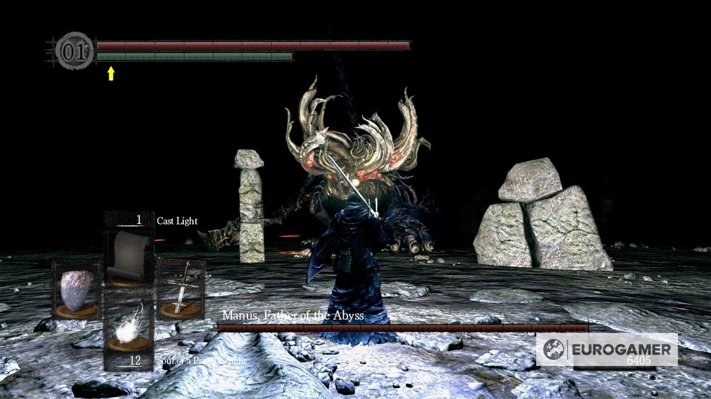 Dark Souls - Manus, Father of the Abyss boss strategy | Eurogamer.net
