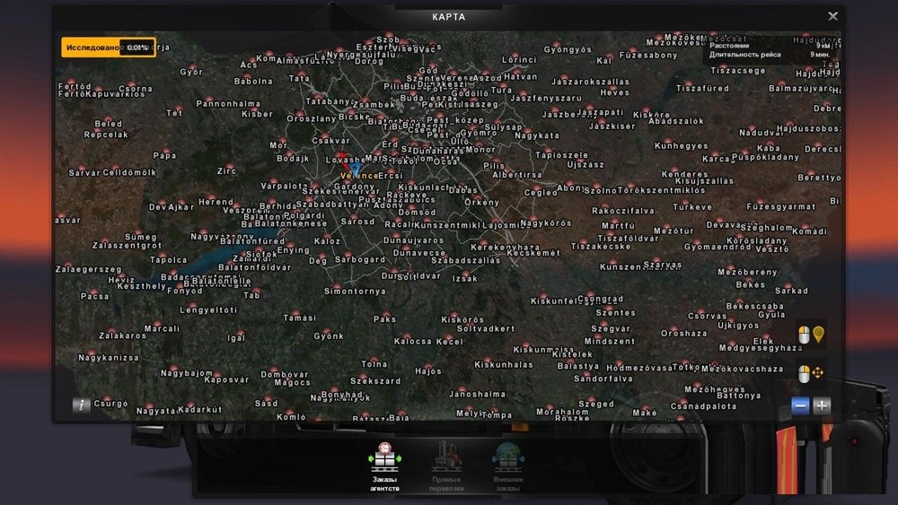 Mapa Węgier - mod do Euro Truck Simulator 2 | Eurogamer.pl