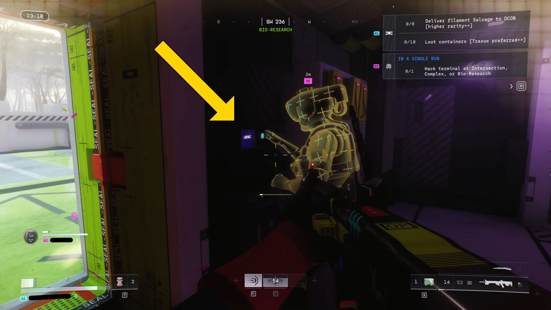 Marathon: Introducing Traxus quest walkthrough | Rock Paper Shotgun