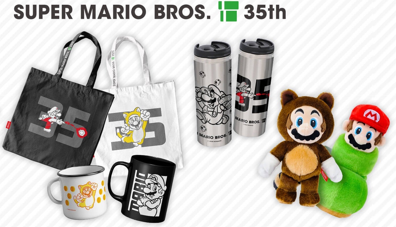 Here's what merch is coming in the Mario 35th Anniversary Collection ...