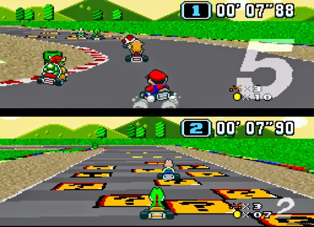 Nintendo snes mario kart store