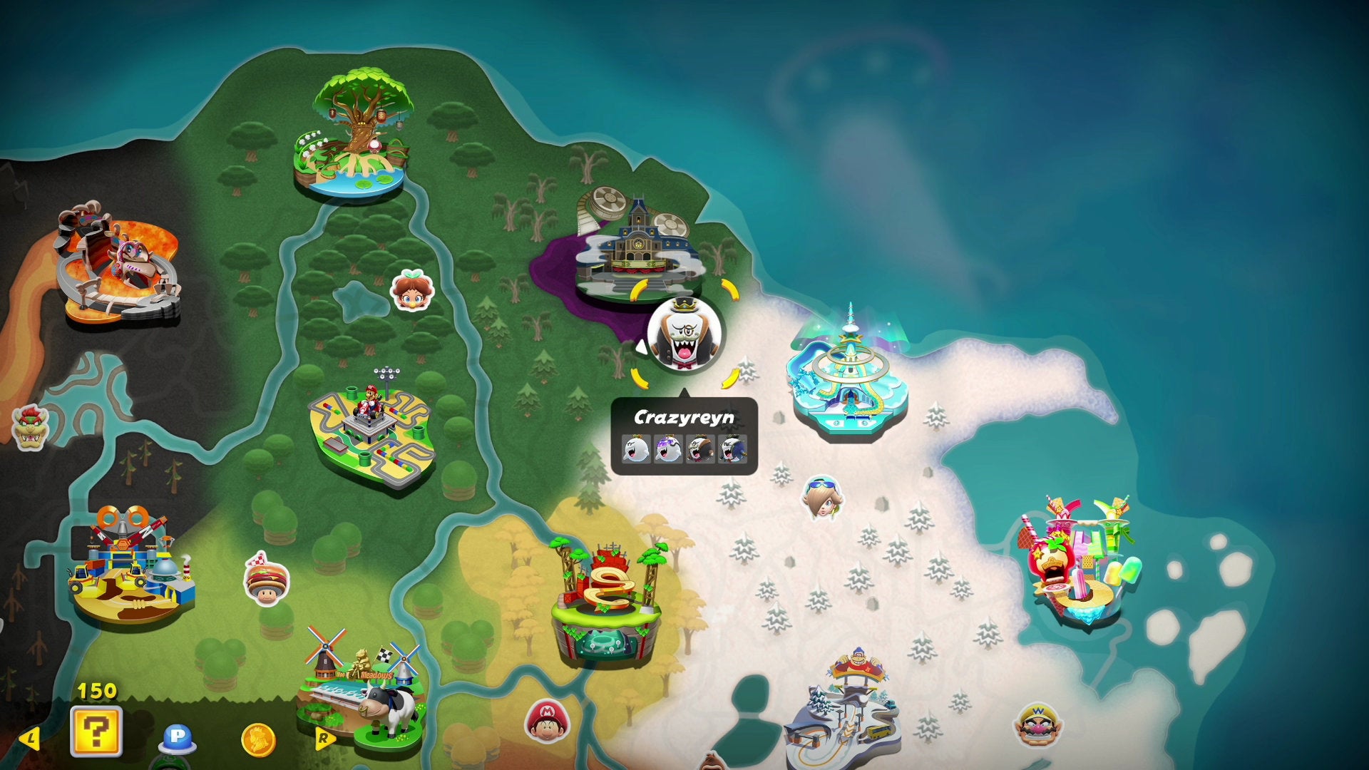UFO locations in Mario Kart World | Eurogamer.net