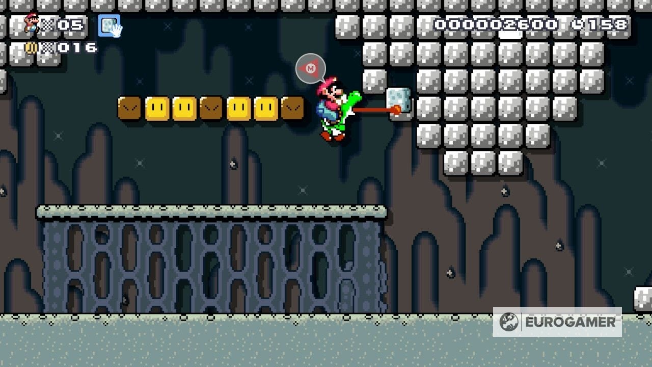 Mario Maker 2 Buried Stones solution: How to get the Stone and carry it ...