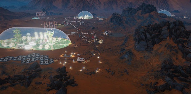 Mars Colony Bubble