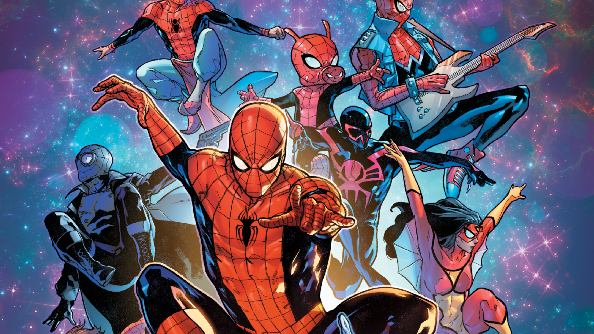 Imágenes Del Multiverso Marvel Preview: Web Of Spider Verse: New