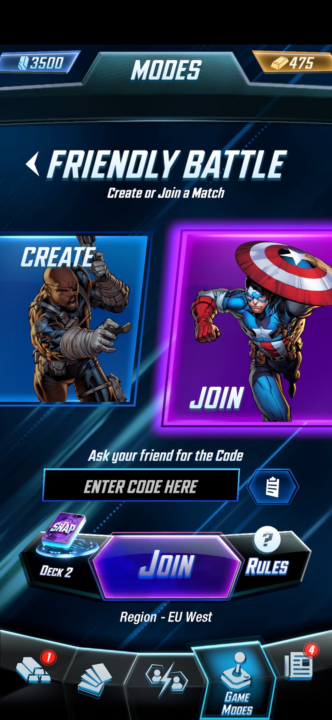 How to use Marvel Snap Battle Mode to play with friends | Eurogamer.net