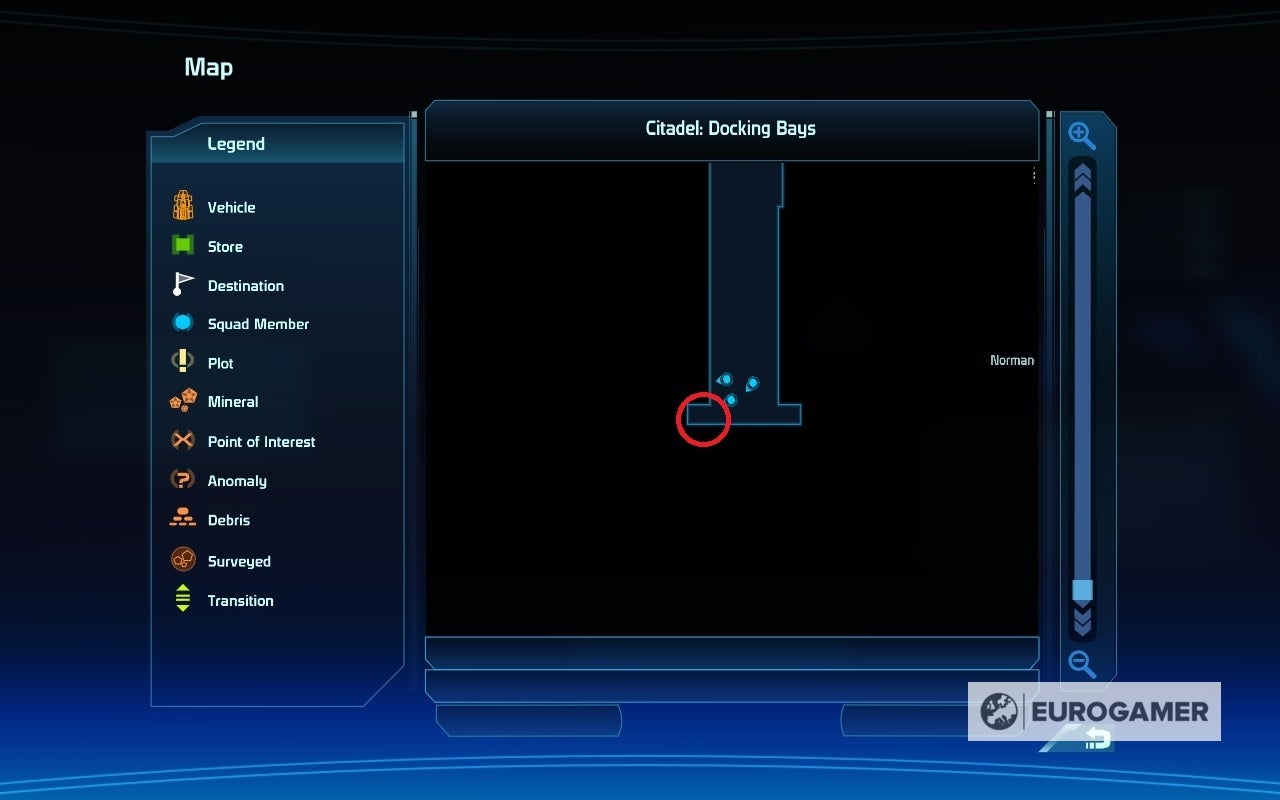 Mass Effect - Keeper locations: How to complete the Citadel: Scan the ...