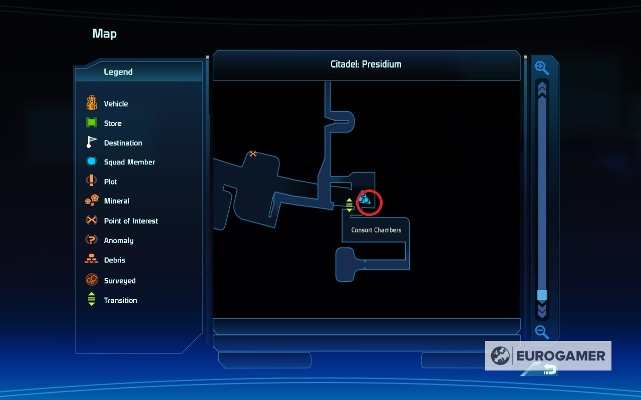 Mass Effect - Keeper locations: How to complete the Citadel: Scan the ...