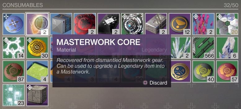 Destiny 2 Masterwork Core sources and Catalysts list | Eurogamer.net