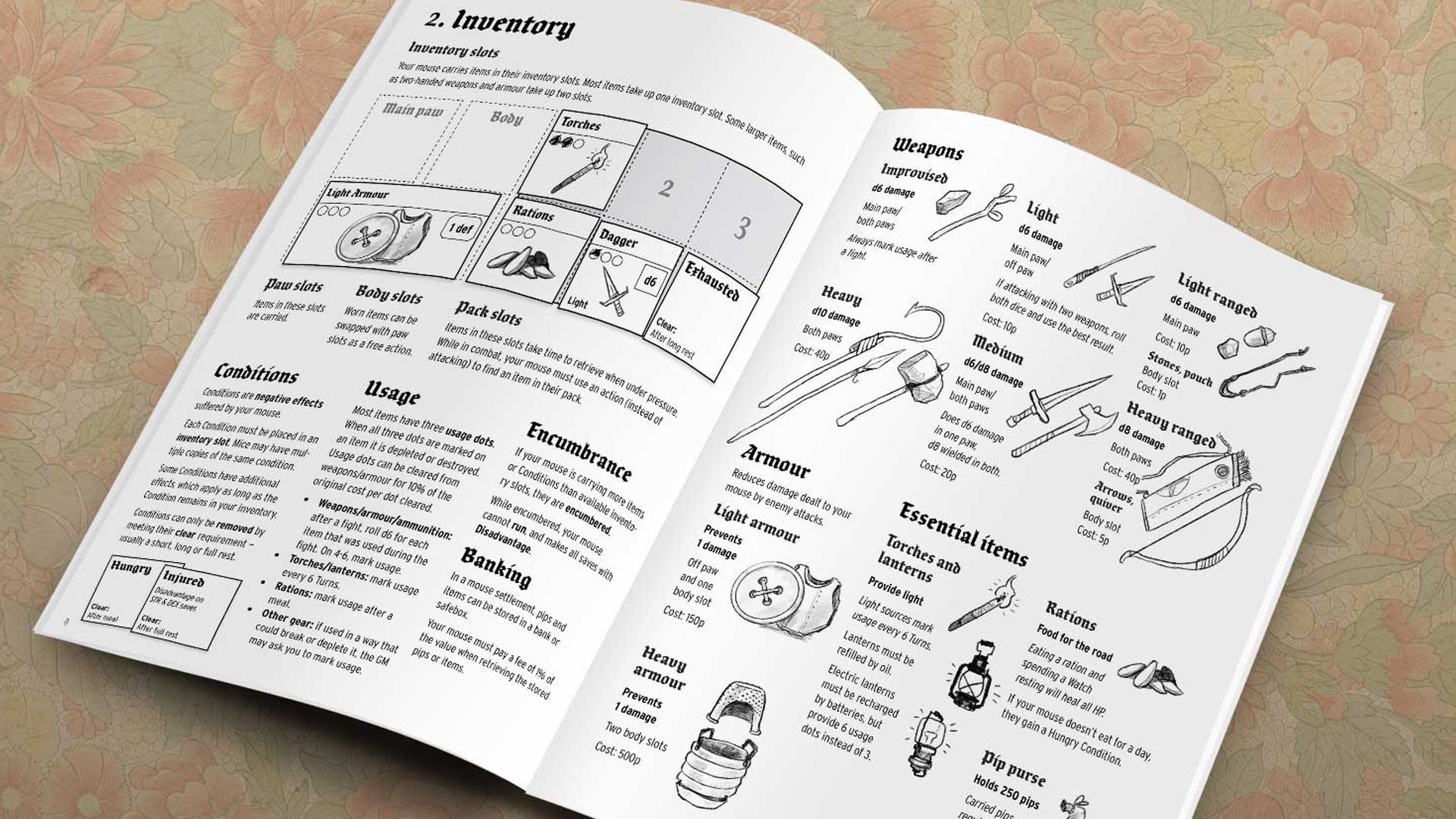 Mausritter is an adorable fantasy RPG about small mice on a big ...