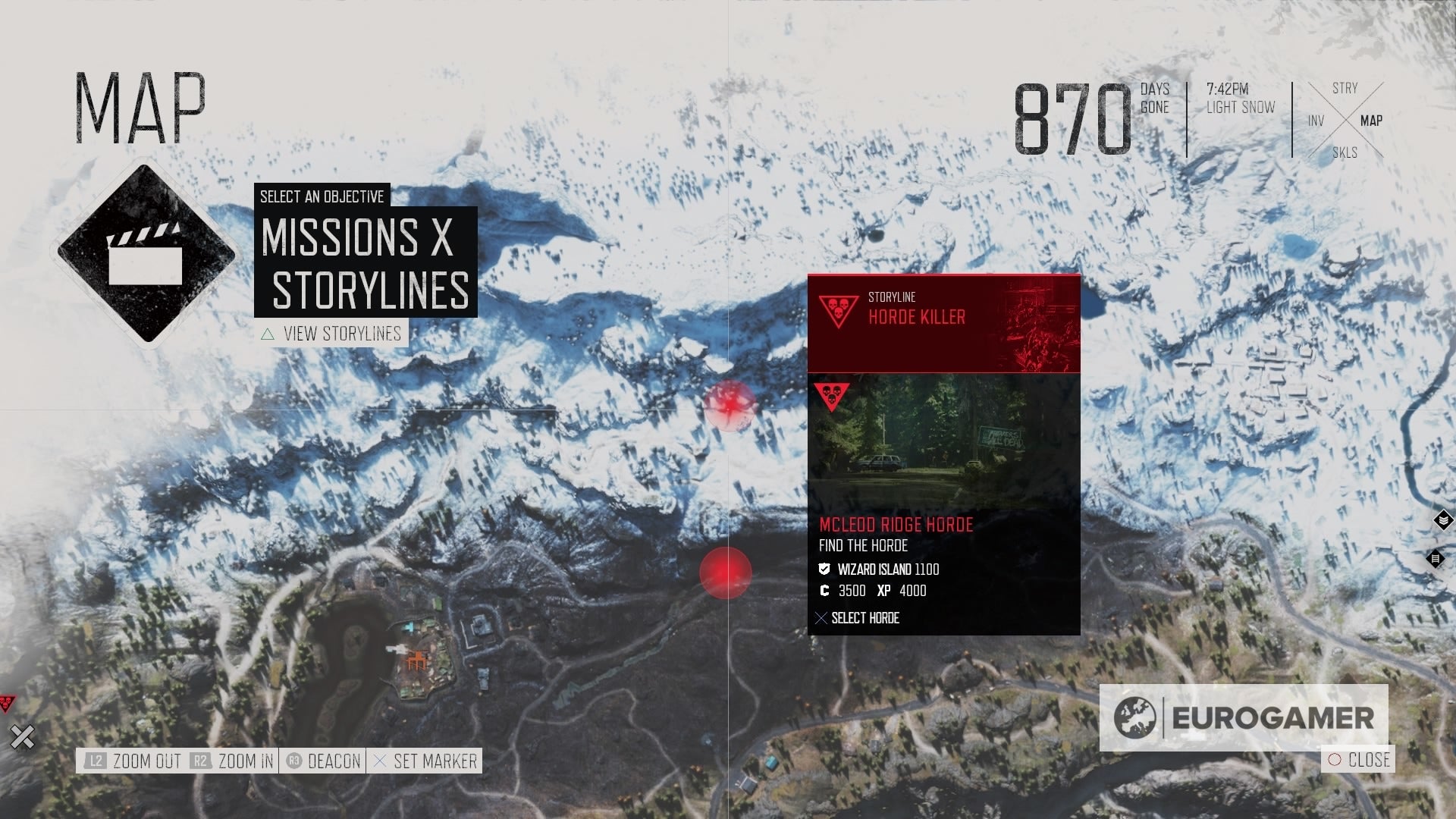 Days Gone Horde locations list, maps and tips to take down a Horde ...