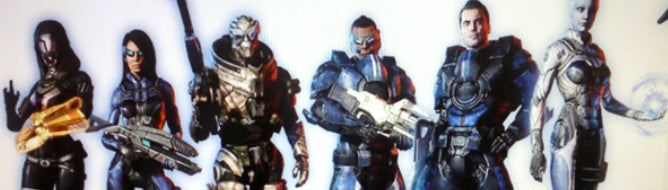 Picture shows additional character costumes from ME3 From Ashes DLC | VG247