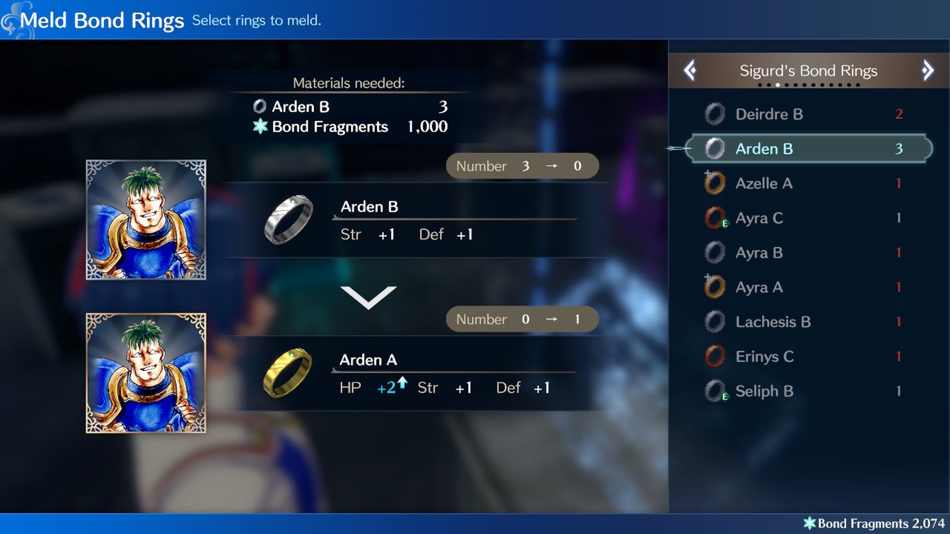 Fire Emblem Engage Bond Rings and what they do | VG247