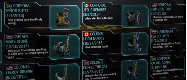 They Shall Not Grow Old: The XCOM Memorial | Rock Paper Shotgun