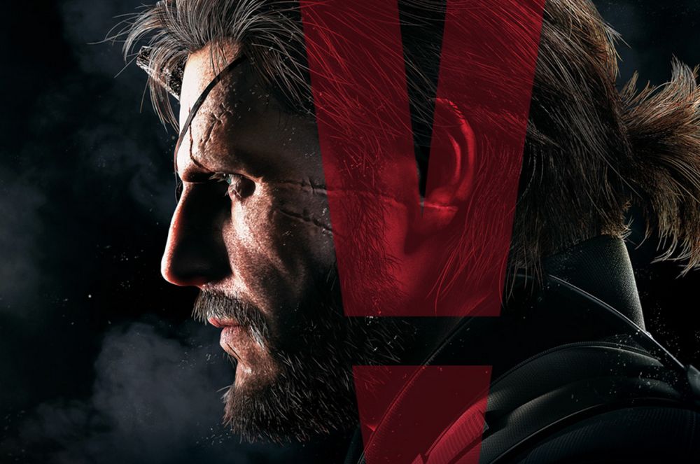 Metal Gear Solid 5 Phantom Pain Poster Metal Gear Solid V The Phantom