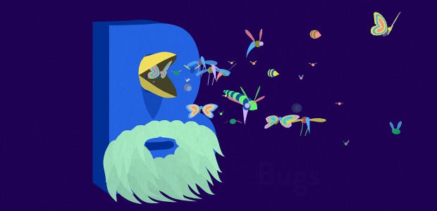 Bearded B's Beak Blasts Bugs In Metamorphabet Demo | Rock Paper Shotgun
