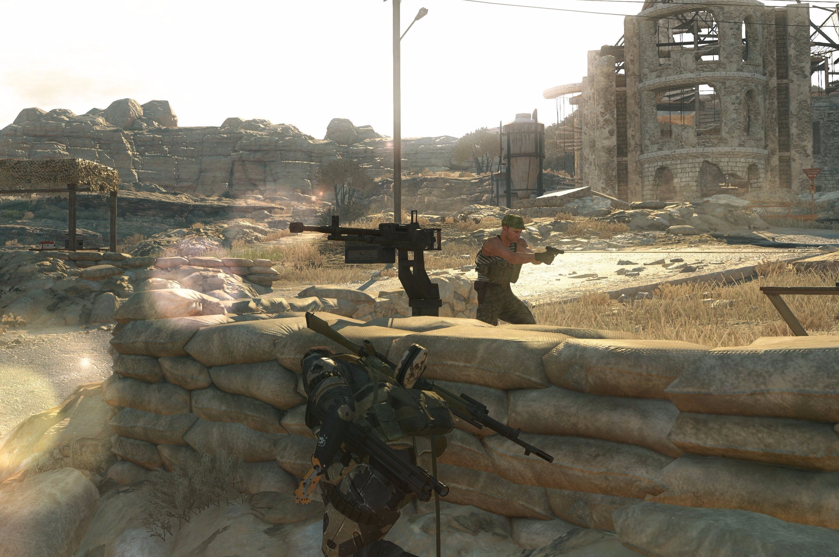 MGS5: The Phantom Pain gets multiplatform image comparisons | Eurogamer.net
